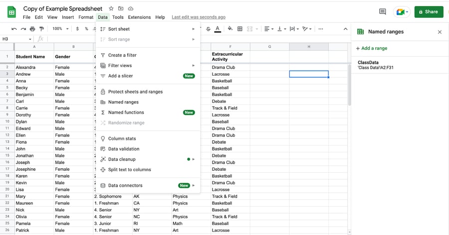 How to Use The Query Function in Google Sheets - BusinessPostCorner.com